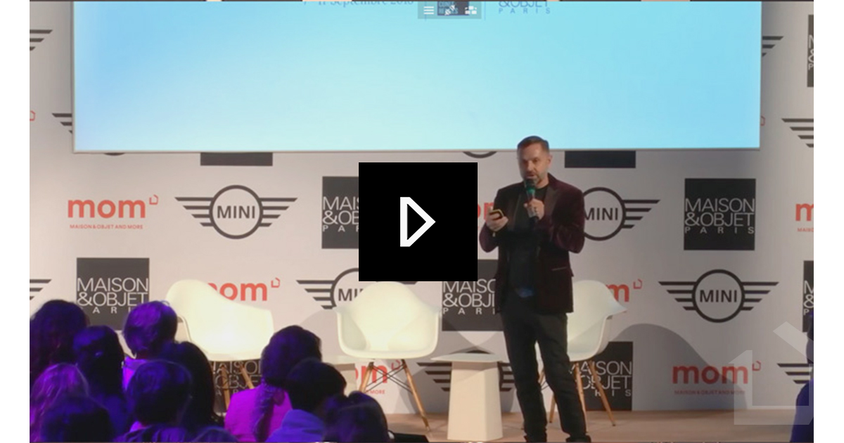 Virtuous - New pathways in innovation - Maison&Objet