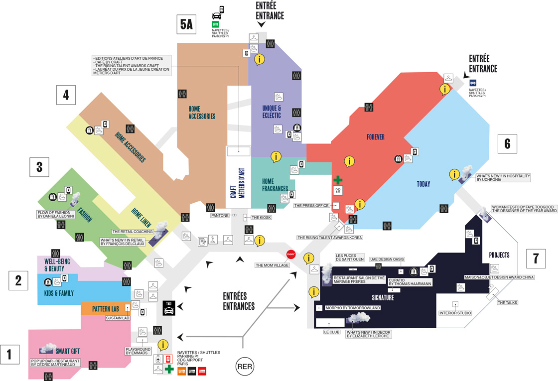 Plan du salon - Maison&Objet
